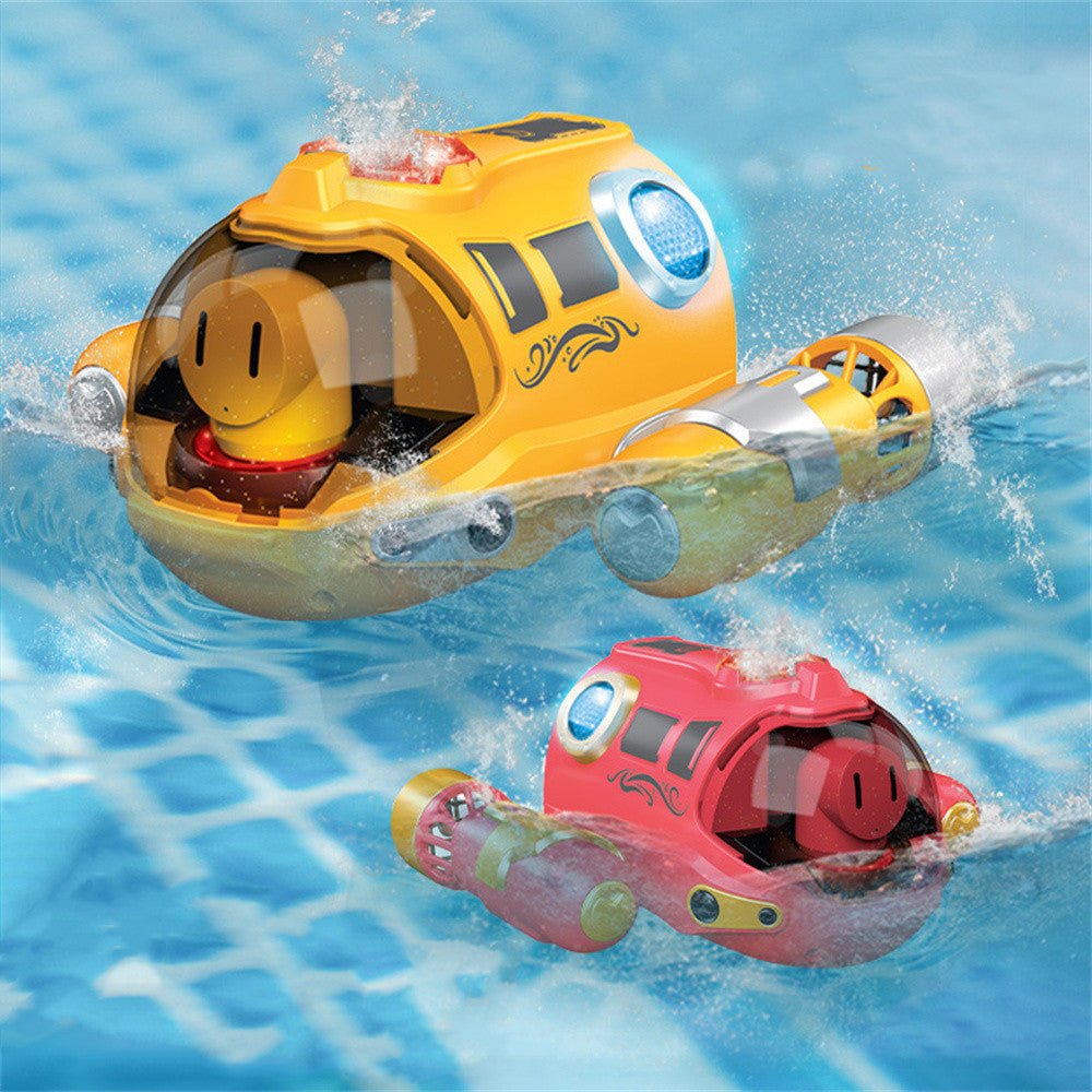 Mini motoscafo sottomarino RC per bambini - Regalo giocattolo con ...